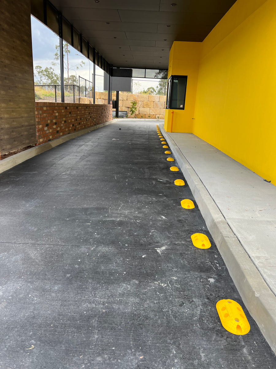 RBY300 Rumble Bar YELLOW 300MM – Car Park Safety Supplies